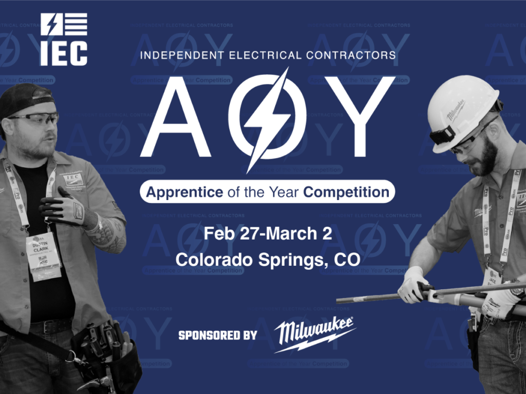 IEC Announces Rescheduling of 2024 Apprentice of the Year (AOY ...
